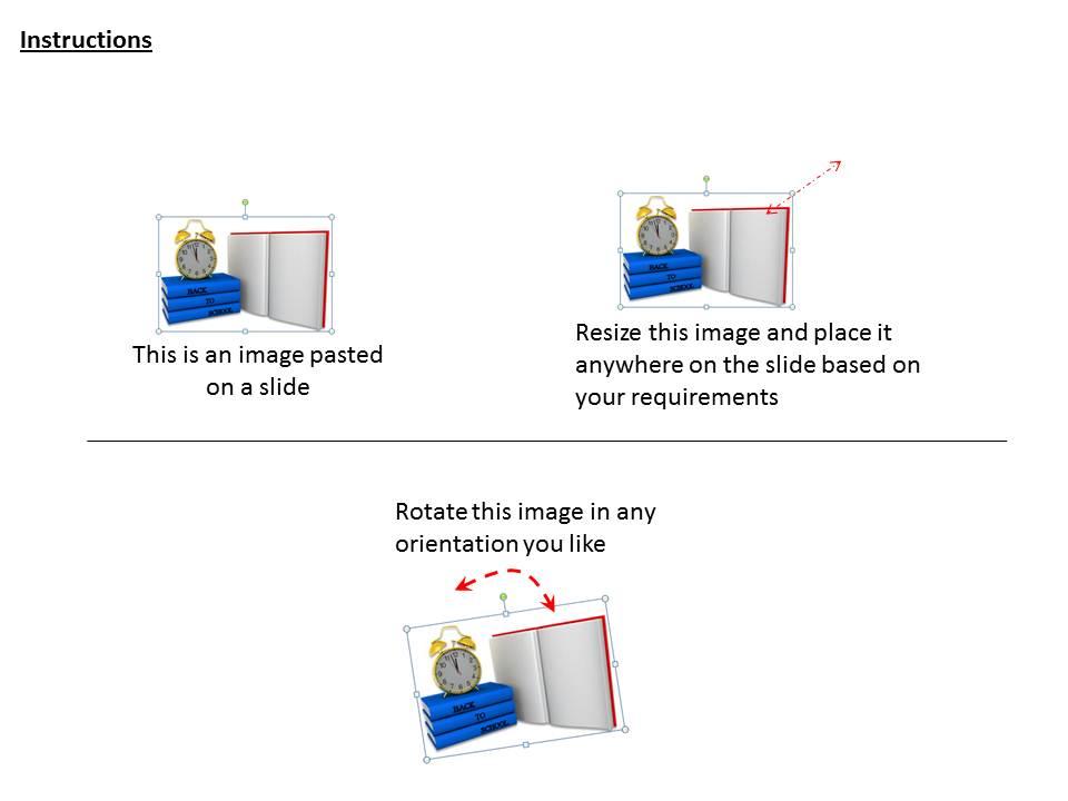 0514 Set Alarm For Reading Image Graphics For Powerpoint | PowerPoint ...