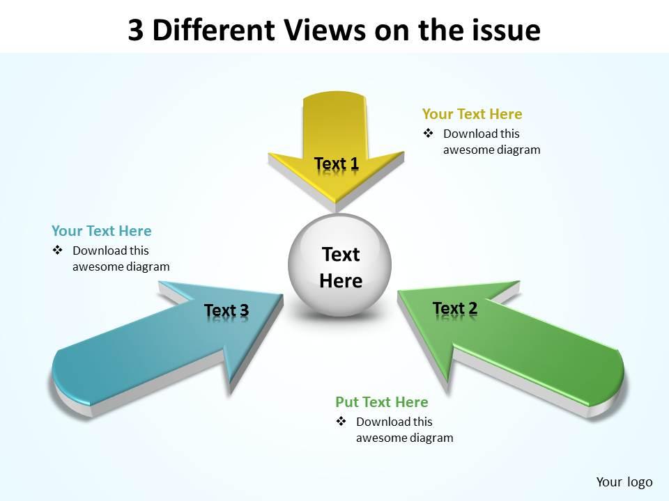 3 Different Views On The Issue 1 | PowerPoint Templates Designs | PPT ...