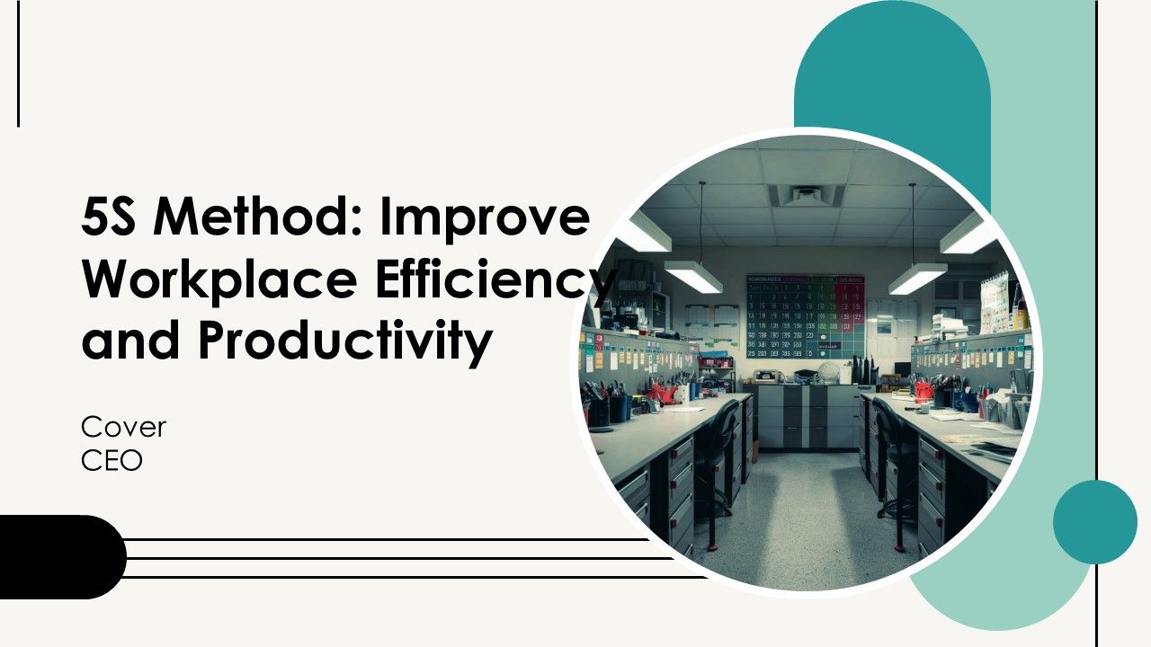 5S Method Improve Workplace Efficiency And Productivity PPT Template AT
