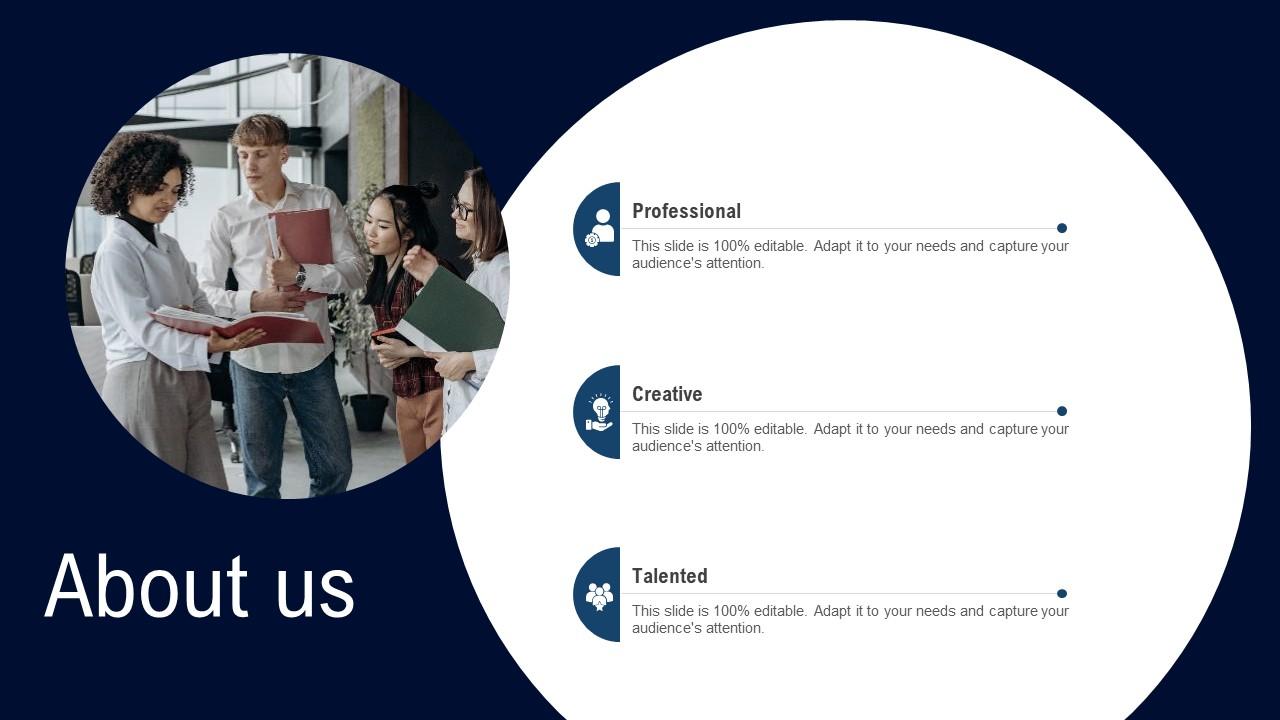 About Us Deployment Of Lean Manufacturing Management System Ppt