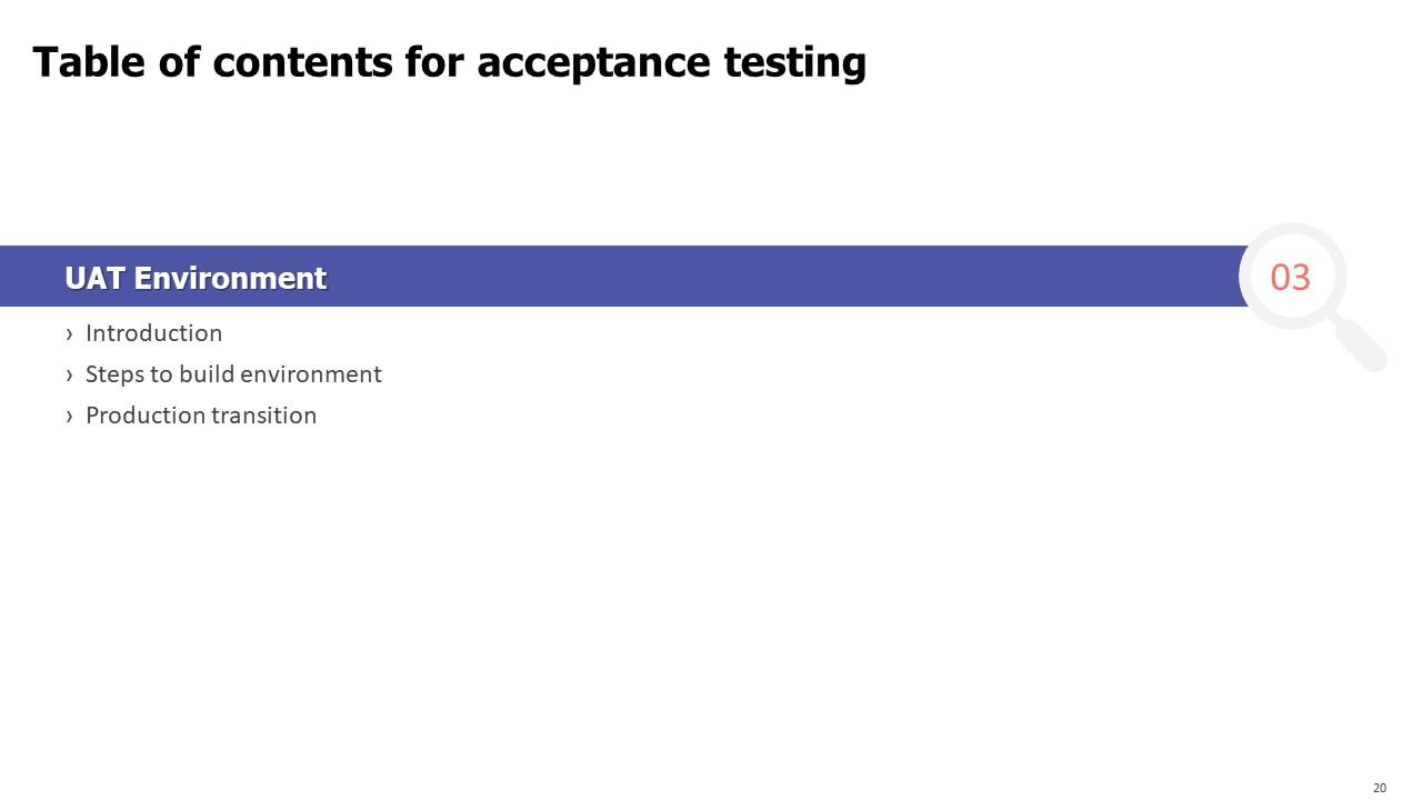 Acceptance Testing Powerpoint Presentation Slides PPT Sample