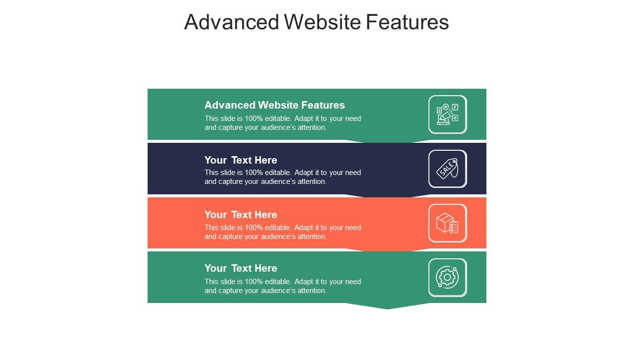 Advanced Website Features Ppt Powerpoint Presentation Professional ... Advanced Website Features Ppt Powerpoint Presentation Professional ...