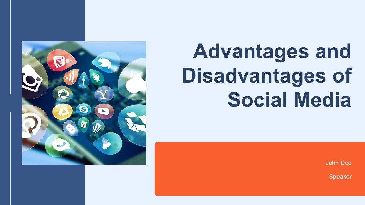 Advantages And Disadvantages Of Social Media PPT Presentation ST AI