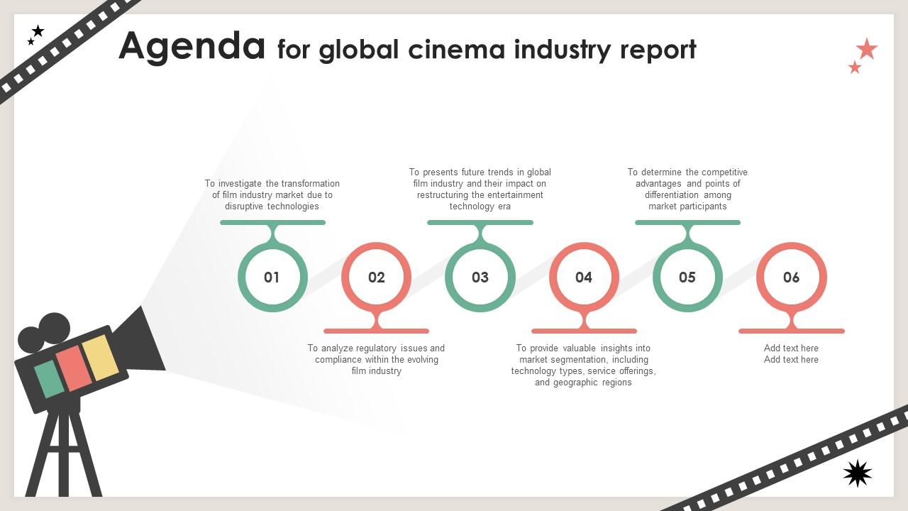Agenda For Global Cinema Industry Report Global Cinema Industry Report ...