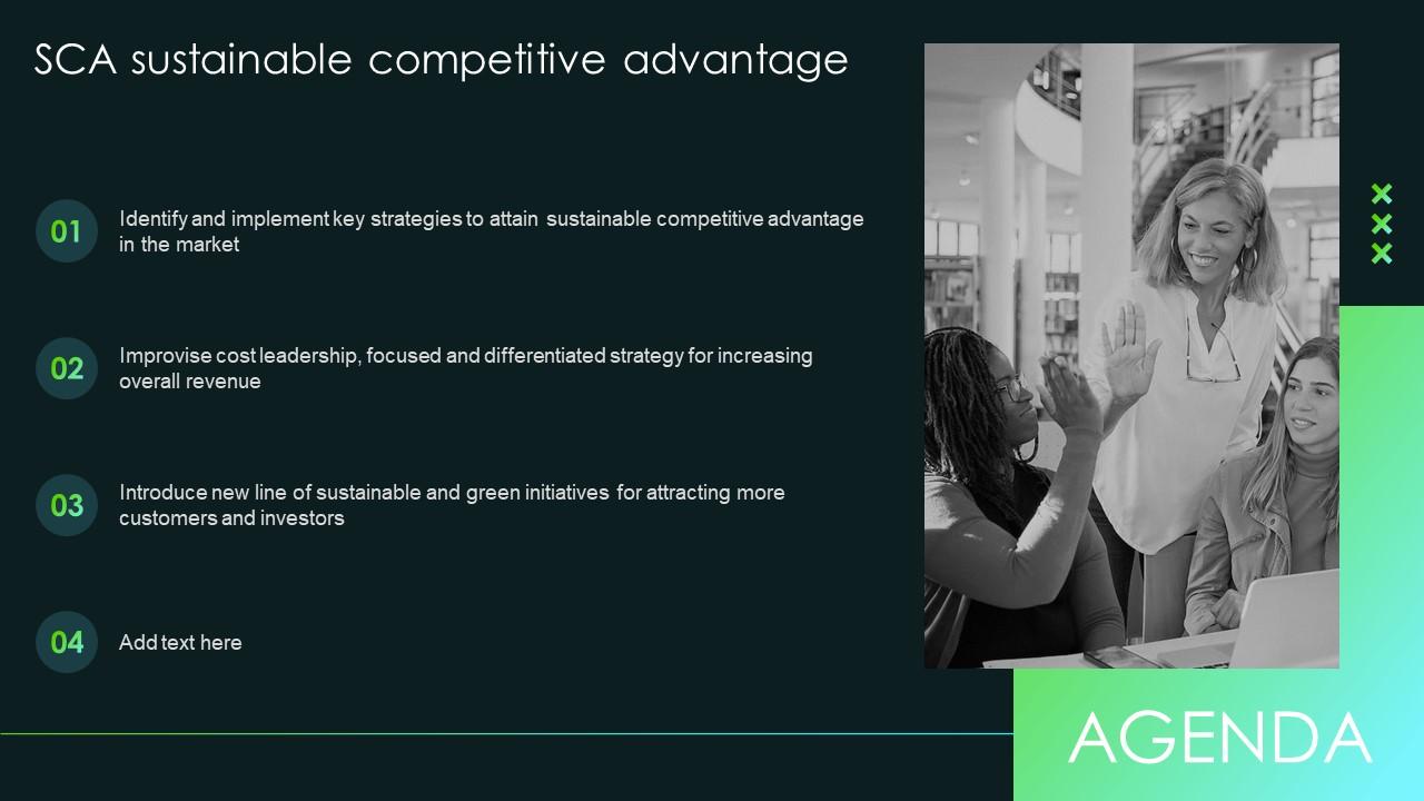 Agenda SCA Sustainable Competitive Advantage Ppt Powerpoint ... Agenda SCA Sustainable Competitive Advantage Ppt Powerpoint ...