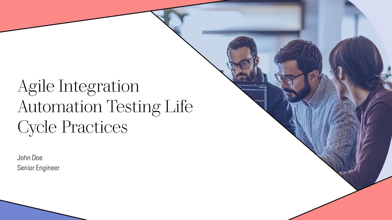 Agile Integration Automation Testing Life Cycle Practices PPT Graphics AT