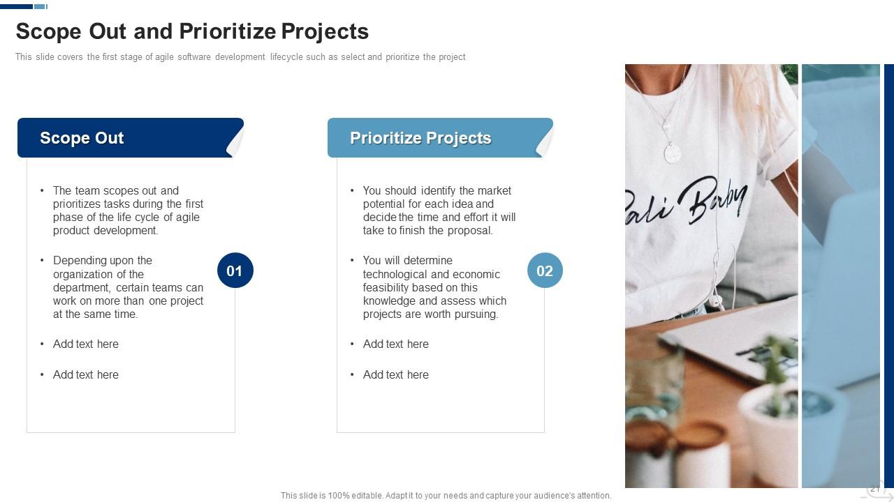 Top 10 Agile Project Methodology Framework Powerpoint Presentation