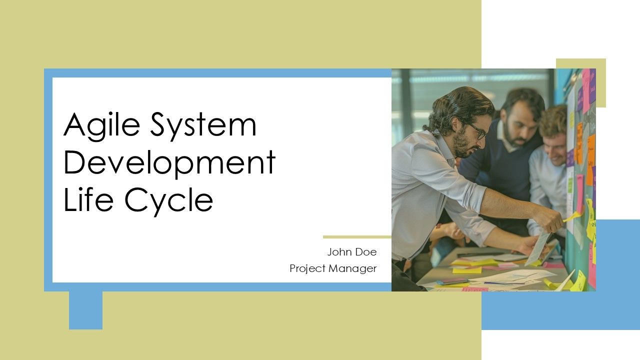 Agile System Development Life Cycle Ppt Template St Ai