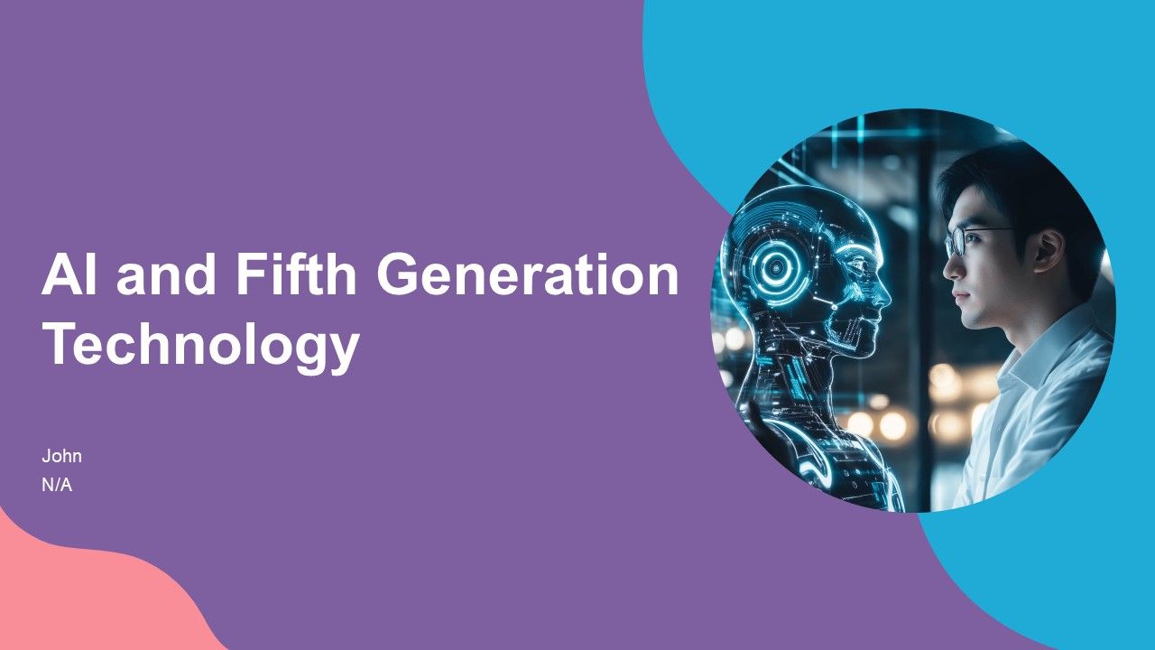 AI And Fifth Generation Technology PPT Example ST AI