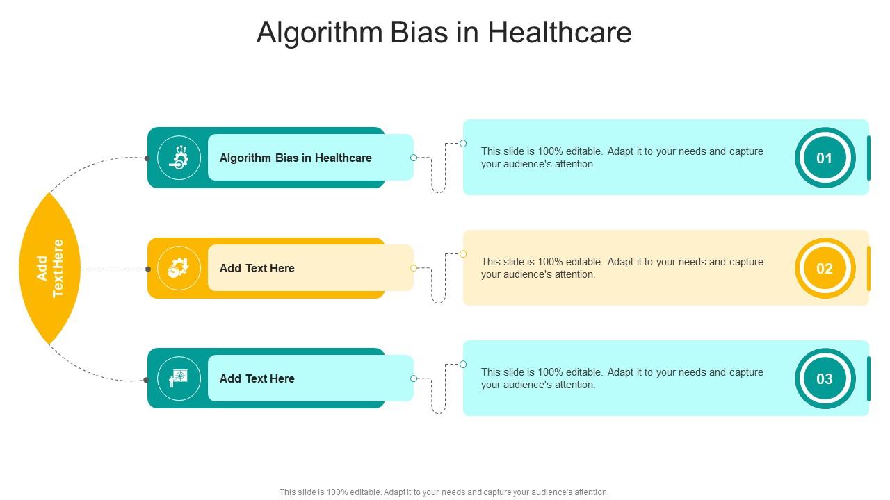 Algorithm Bias In Healthcare In Powerpoint And Google Slides Cpp PPT Slide
