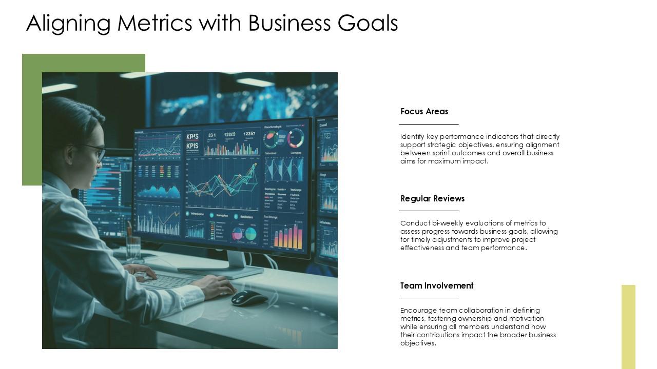 Aligning Metrics With Business Goals Sprint Productivity Ppt Sample ST AI SS PPT PowerPoint
