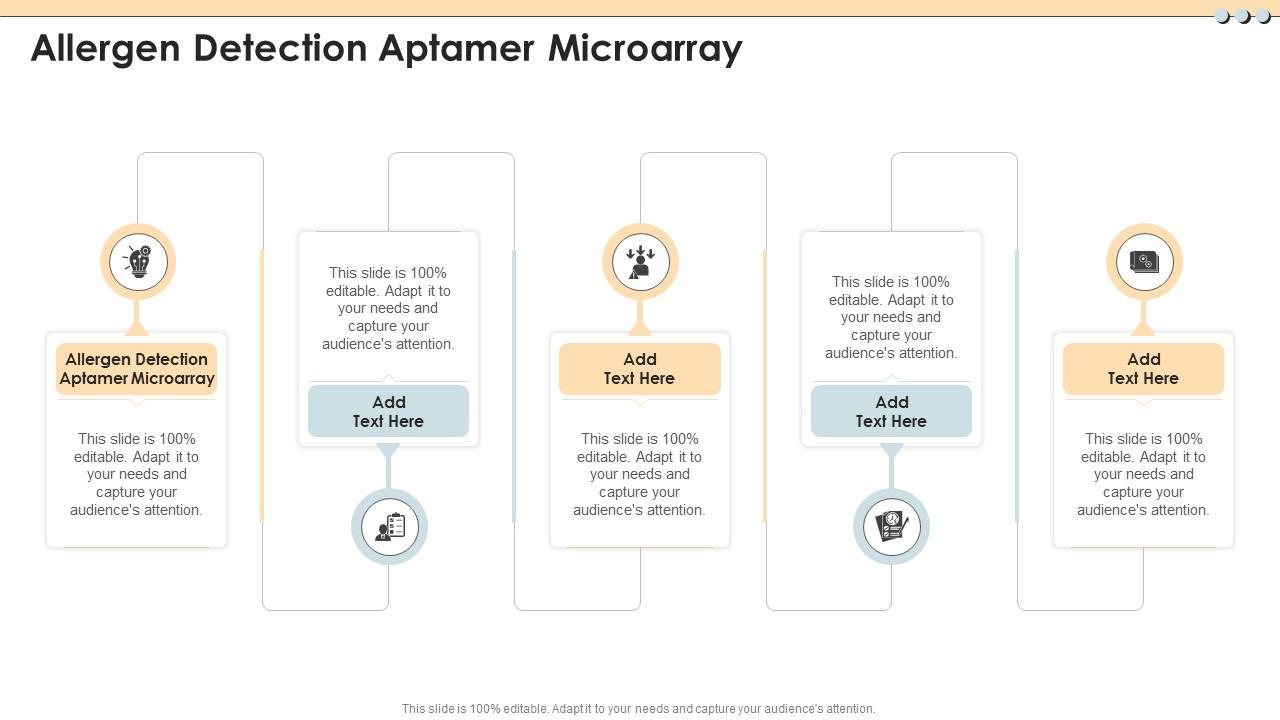 Allergen Detection Aptamer Microarray In Powerpoint And Google Slides Cpp PPT Presentation