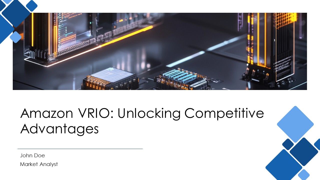 Amazon VRIO Unlocking Competitive Advantages PPT PowerPoint AT