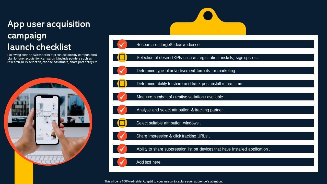 Top 10 Application User Acquisition Analysis Dashboard Powerpoint Presentation Templates In 2025