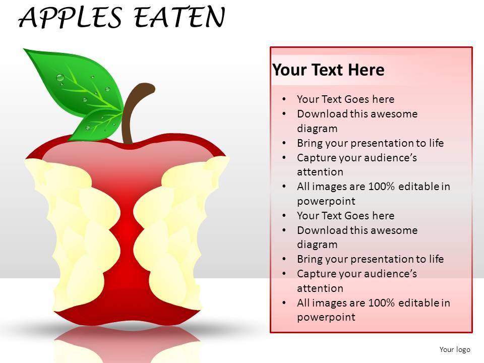 Apples Eaten Powerpoint Presentation Slides | PowerPoint Presentation ... Apples Eaten Powerpoint Presentation Slides | PowerPoint Presentation ...