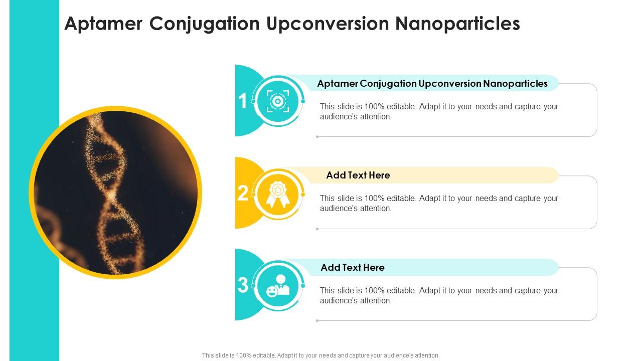 Aptamer Conjugation Upconversion Nanoparticles In Powerpoint And Google Slides CPP PPT Presentation