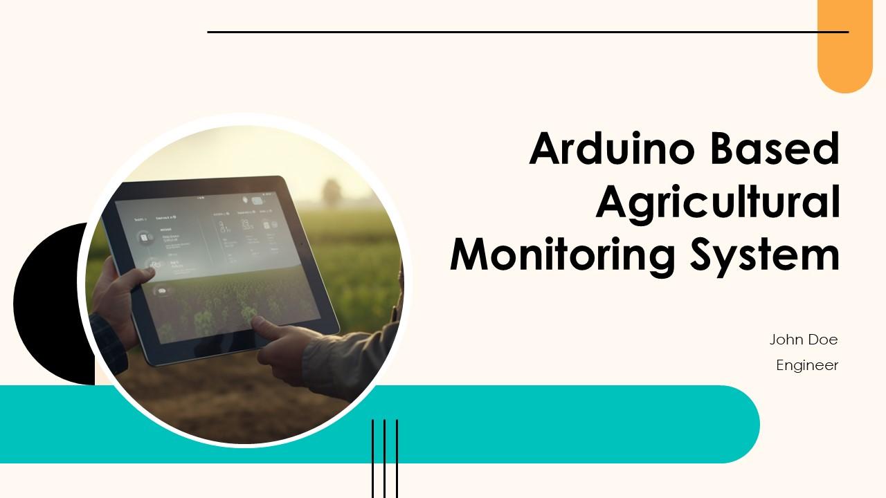 Arduino Based Agricultural Monitoring System Ppt Mockup Acp Ppt