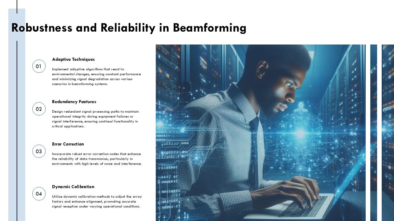 Array Factor Beamforming Antenna Signal Processing PPT Sample ST AI PPT PowerPoint