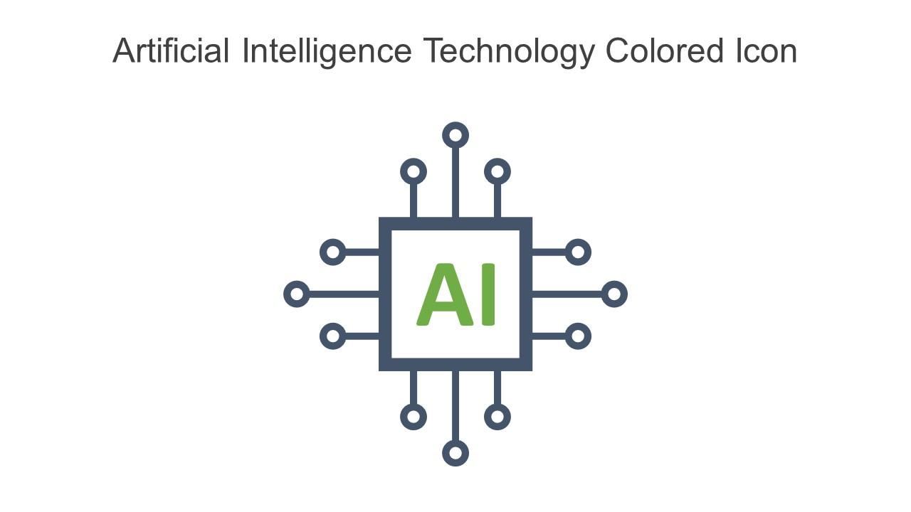 Artificial Intelligence Technology Colored Icon In Powerpoint Pptx Png And Editable Eps Format ...