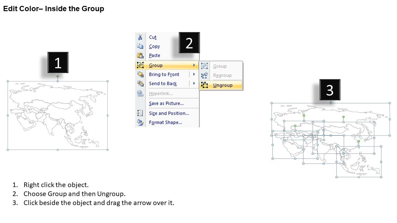 Asia Continents PowerPoint maps | Templates PowerPoint Slides | PPT ...
