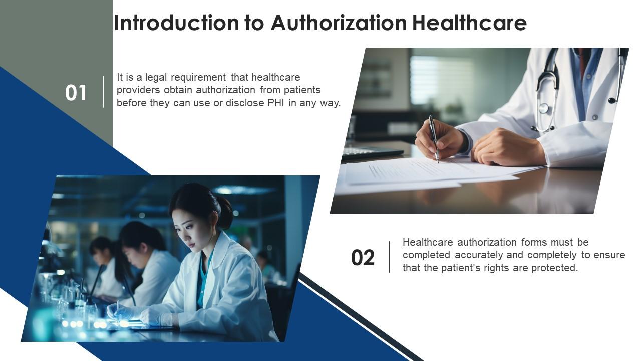 Authorization Healthcare powerpoint presentation and google slides ICP PPT Sample