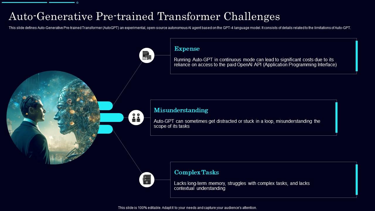 Auto Transformer Challenges Auto Gpt Autonomous Gpt 4 Experiment Explained Chatgpt Ss Ppt Sample