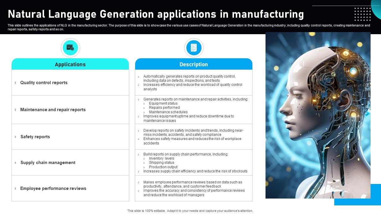 Automated Narrative Generation Natural Language Generation Applications ... Automated Narrative Generation Natural Language Generation Applications ...