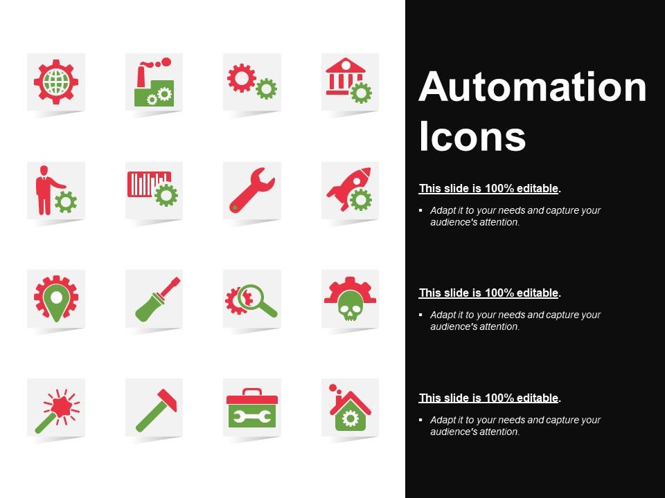 Automation Icons Powerpoint Ideas Powerpoint Presentation Designs