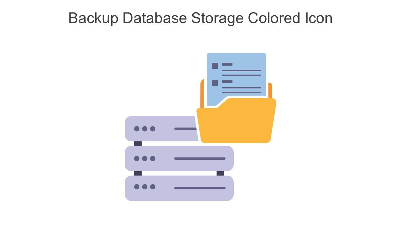 Top 10 Database Storage Colored Icon In Powerpoint Pptx Png And Editable Eps Format Powerpoint