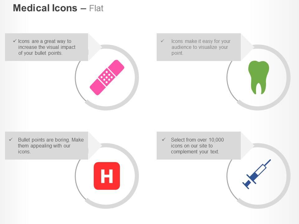 Bandage Teeth Hospital Syringe Ppt Icons Graphics | PowerPoint ...