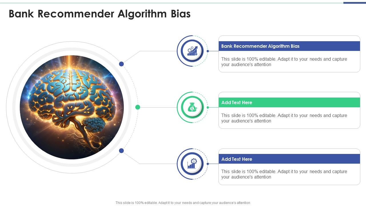 Bank Recommender Algorithm Bias In Powerpoint And Google Slides Cpp PPT PowerPoint