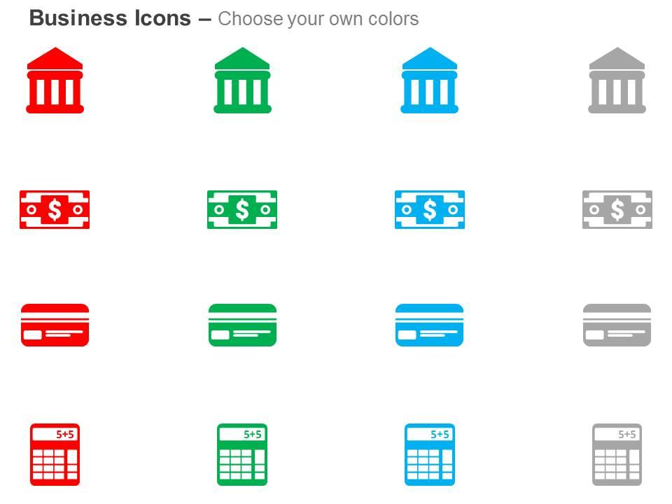Banking Financial Investment Credit Card Calculator Ppt Icons Graphics ...