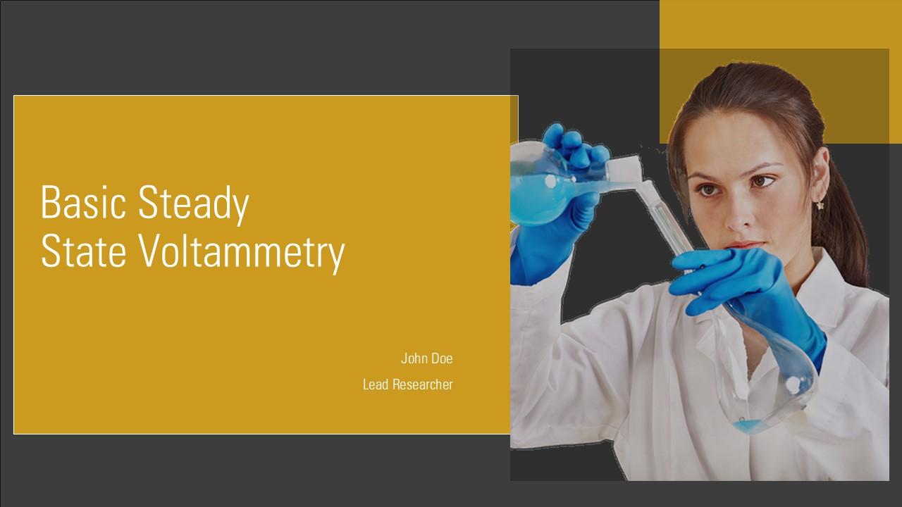 Basic Steady State Voltammetry Ppt Slides Acp Ppt Slide