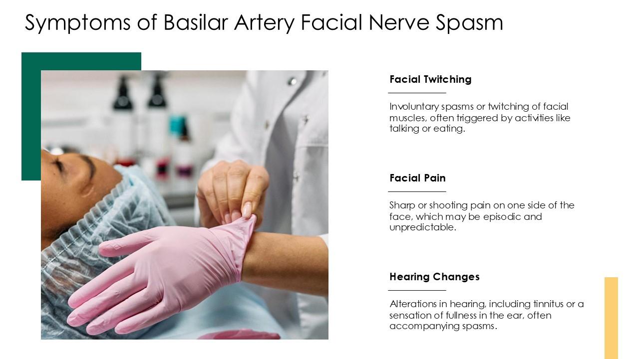 Basilar Artery Facial Nerve Spasm PPT Template ACP PPT PowerPoint