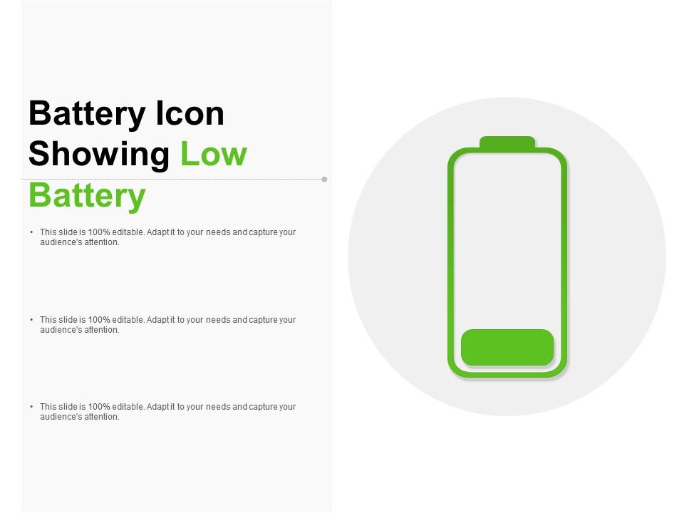 Low Battery Icon