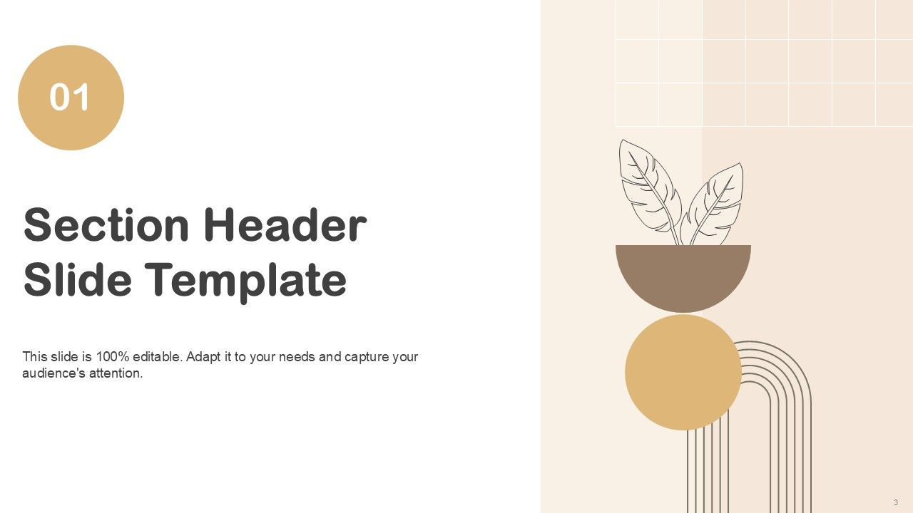 Beige And Earthy Tones Powerpoint Background Template