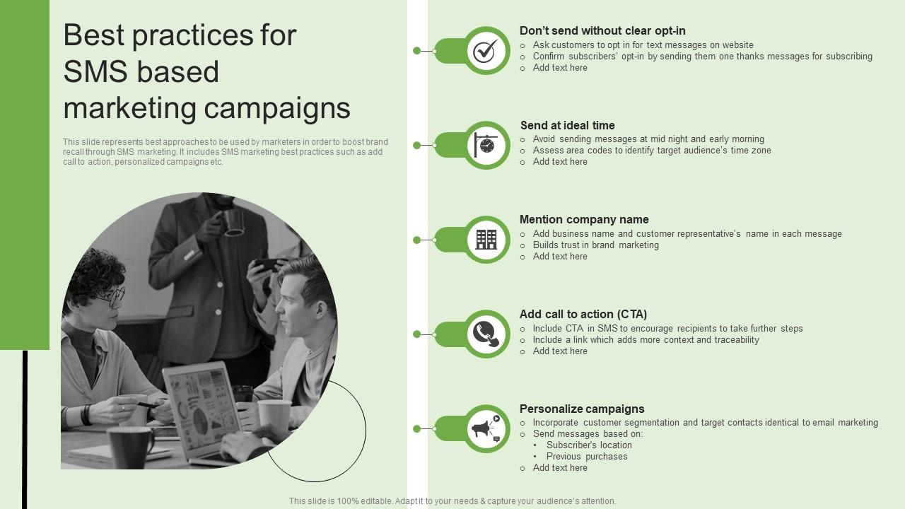 Best Practices For Sms Based Marketing Generating Customer Information Through Mkt Ss V Ppt Sample