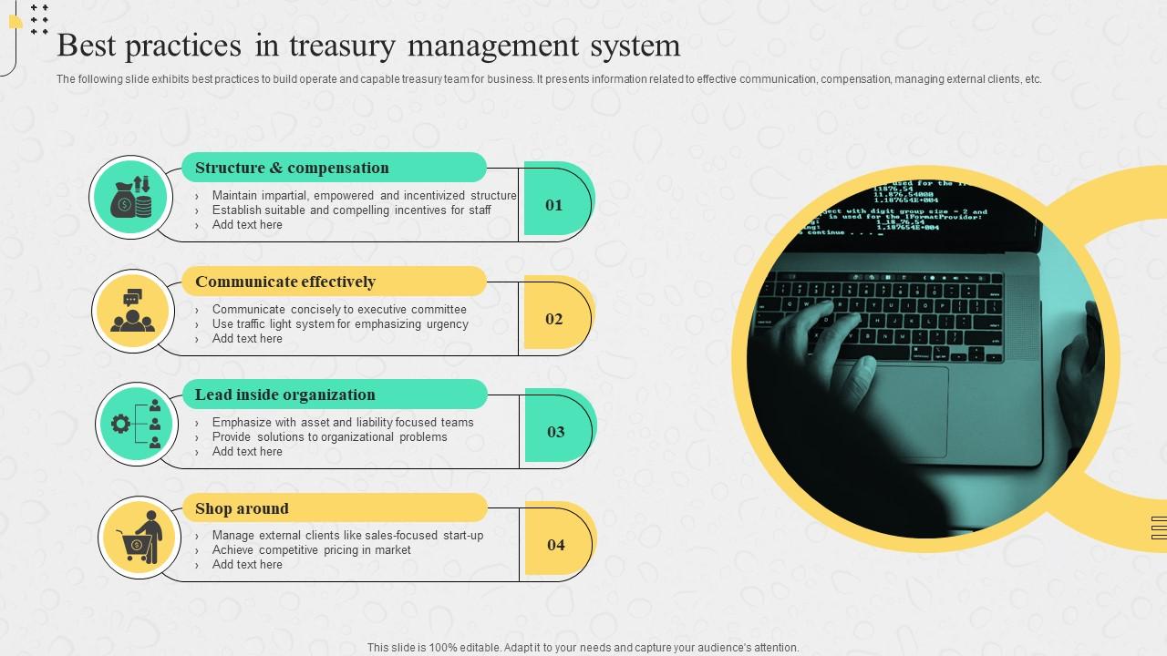 Best Practices In Treasury Management System Ppt Powerpoint