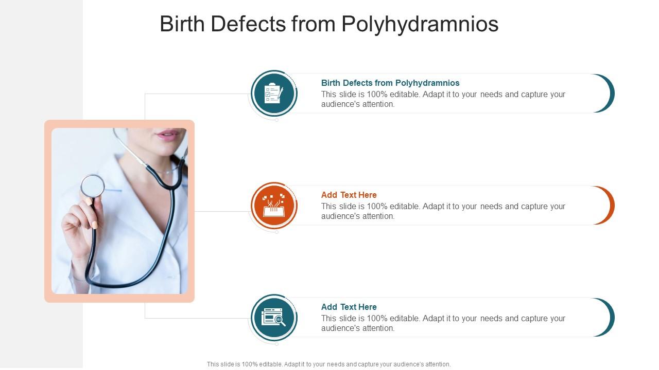 Birth Defects From Polyhydramnios PPT Graphics ACP PPT Slide