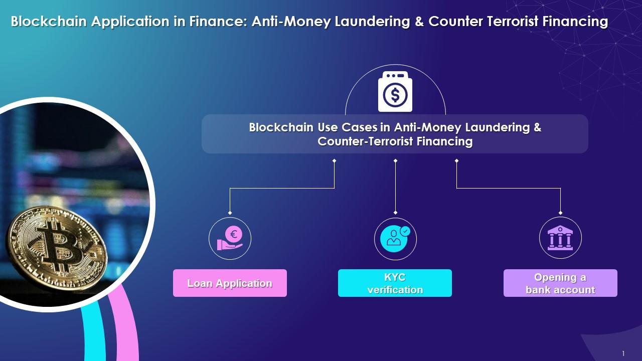 Blockchain Use Cases In Anti Money Laundering And Counter Terrorist Funding Training Ppt PPT ...