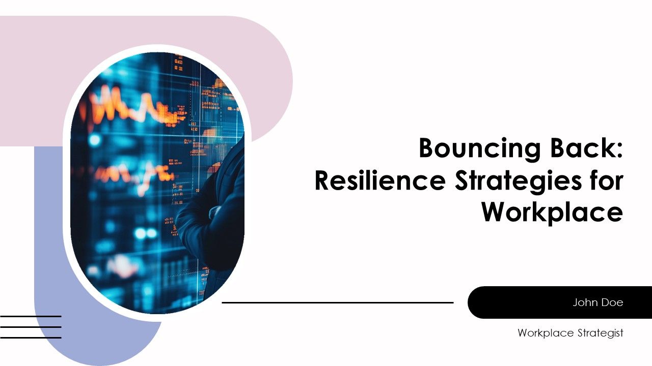 Bouncing Back Resilience Strategies For Workplace PPT Mockup AT