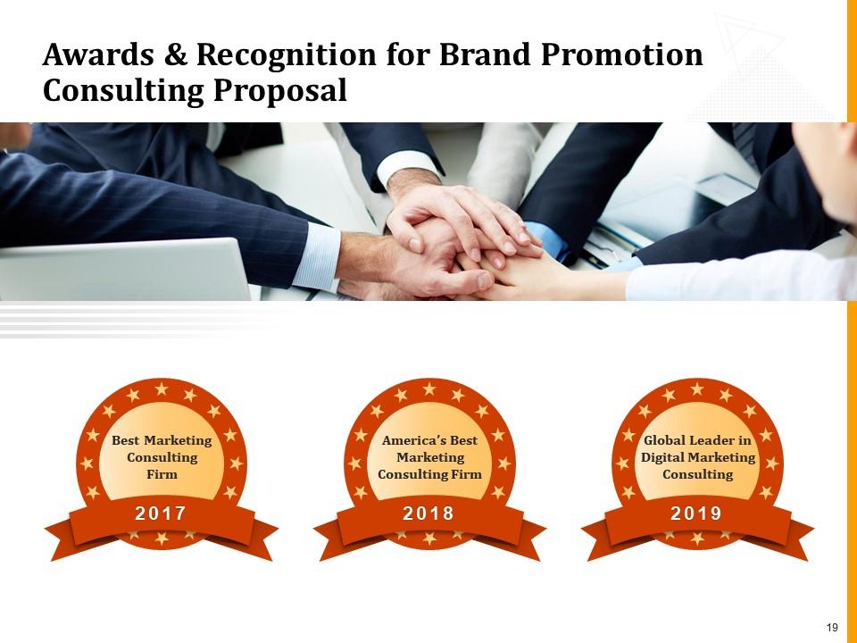 Brand Promotion Consulting Proposal Powerpoint Presentation Slides Presentation Graphics
