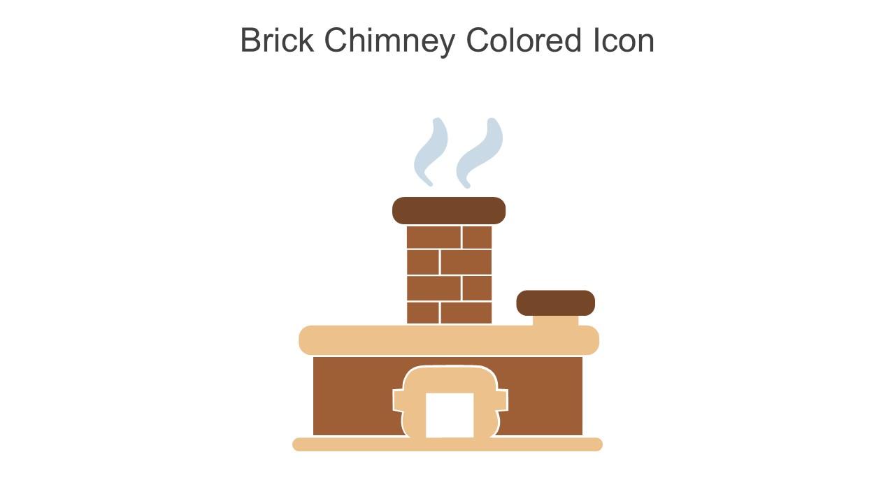 Brick Chimney Colored Icon In Powerpoint Pptx Png And Editable Eps ...