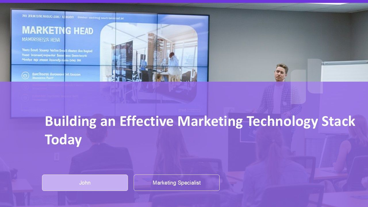 Building An Effective Marketing Technology Stack Today PPT Sample AT