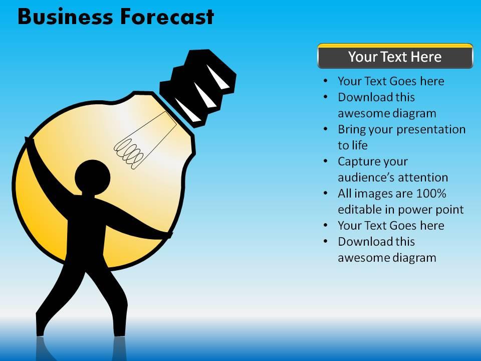 Business Forecast Powerpoint Presentation Slides Powerpoint Shapes