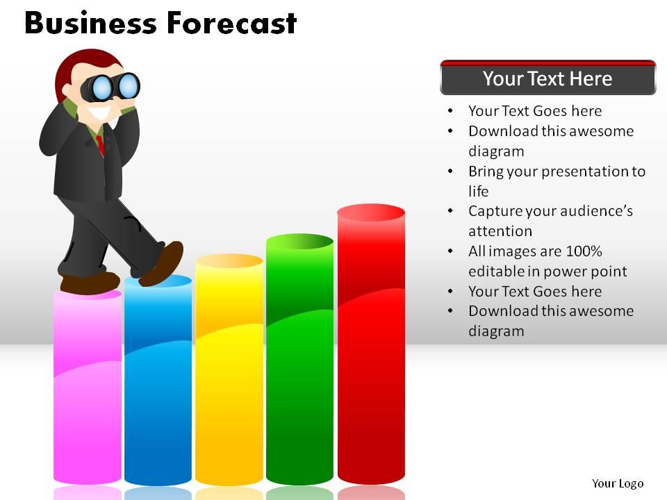 Business Forecast Powerpoint Presentation Slides Powerpoint Shapes