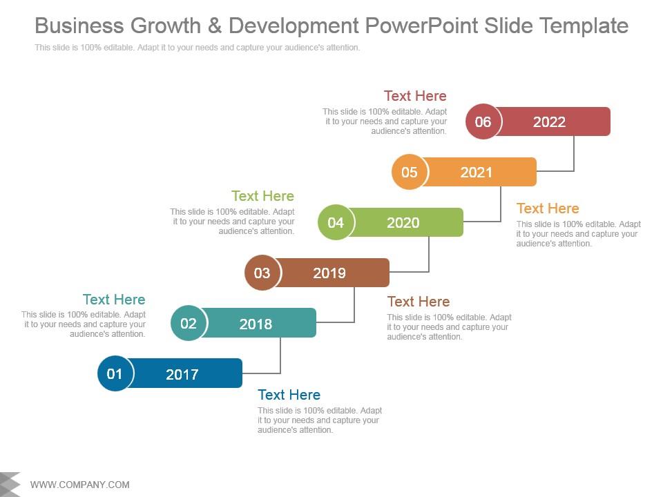Business Growth And Development Powerpoint Slide Template | Templates ... Business Growth And Development Powerpoint Slide Template | Templates ...