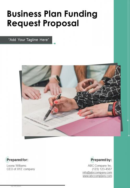 Business Plan Funding Request Proposal Example Document Report Doc Pdf business-plan-funding-request-proposal-example-document-report-doc-pdf