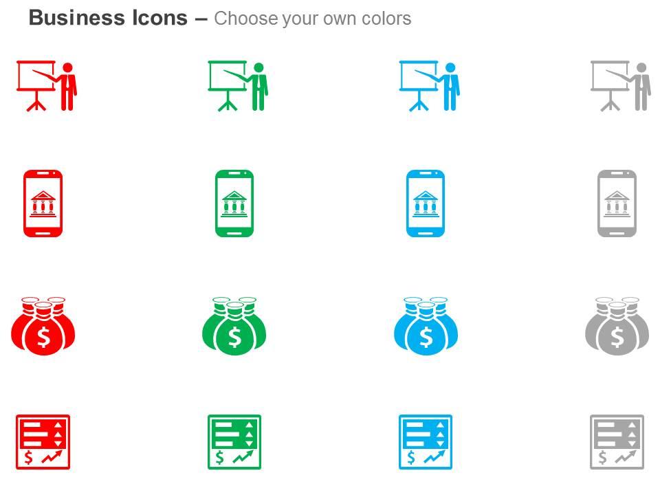 Business Training Mobile Banking Budget Stock Ppt Icons Graphics ...
