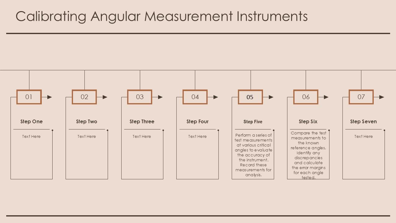 Calibrating Angular Measurement Instruments Angular Discrimination Ppt Slides St Ai Ss Ppt Template